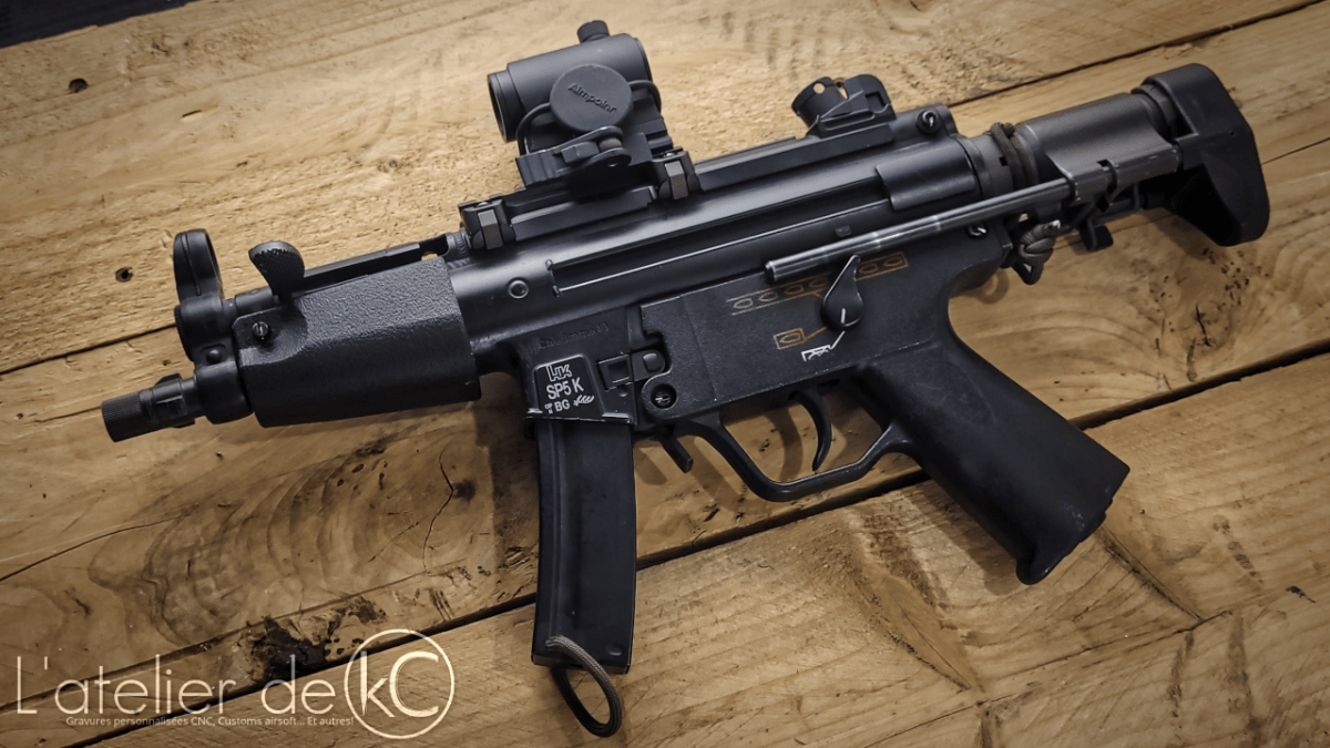 Transformez votre réplique airsoft MP5K AEG: Encore un accessoire ...